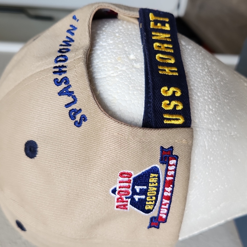 Uss Hornet Apollo Recovery Ship Cap / Hat - Gem